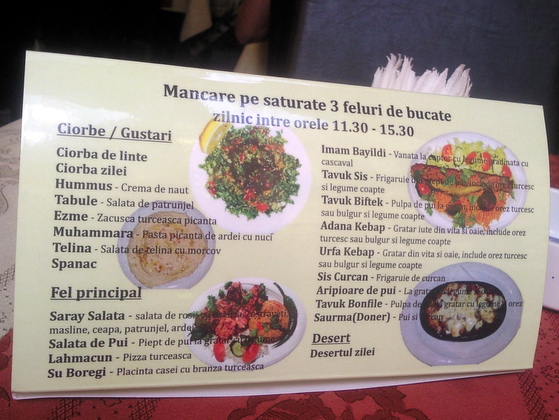 Prânz turcesc pe Lipscani - FoodCrew